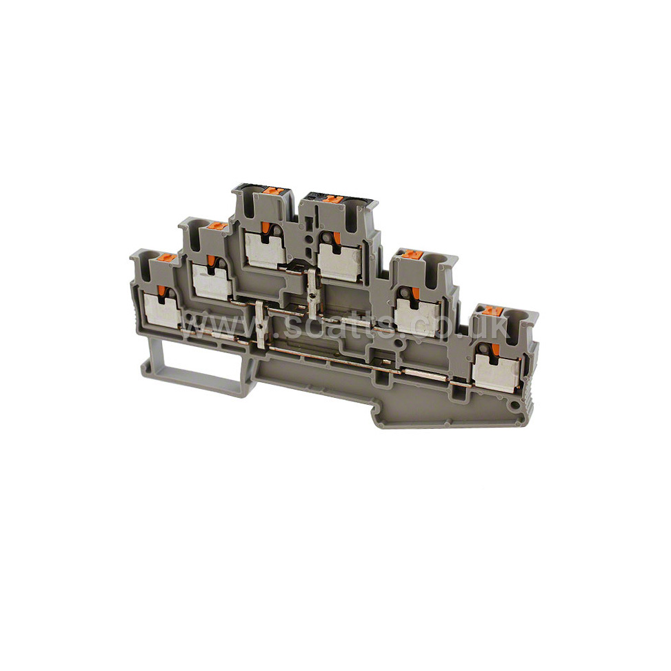 3210512 | PHOENIX CONTACT | PT2,5-3PV | PT2,5-3PV MULTI TERMINAL (50)