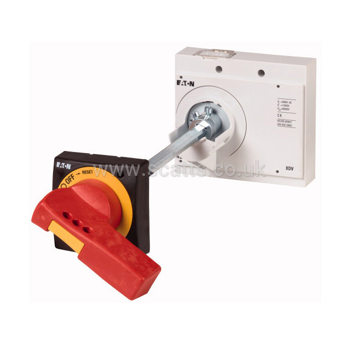 NZM3-XHBR | EATON MOELLER ELECTRIC | 266634 | RED/YELLOW HANDLE ...