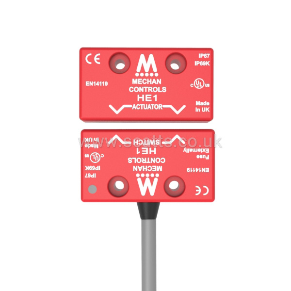 HE1-21-DC-10M | MECHAN CONTROLS | 341.016 | HE1 SAFETY SW.2NO/1NC 10M