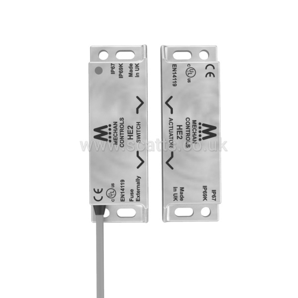 HE2-SS-21-DC-10M | MECHAN CONTROLS | 342.010 | HE2 SAFETY SW.S/S2NO/1NC 10M