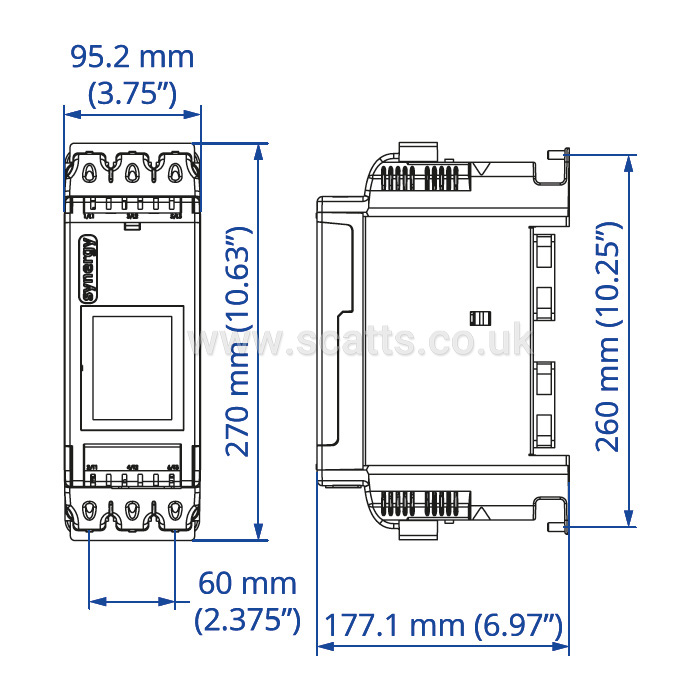 VMX-SGY-113-4-01 | MOTORTRONICS | SYNERGY SOFT START 37KW 66A
