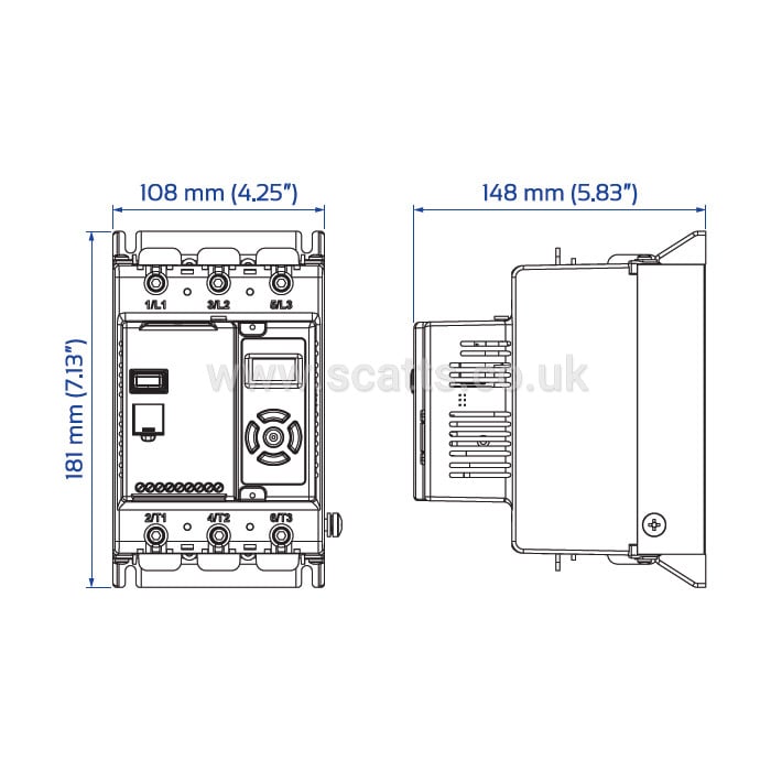 VMX-AGY-105-6-01 | MOTORTRONICS | VMX-AGY-105 | AGILITY SOFT START 15KW 29A