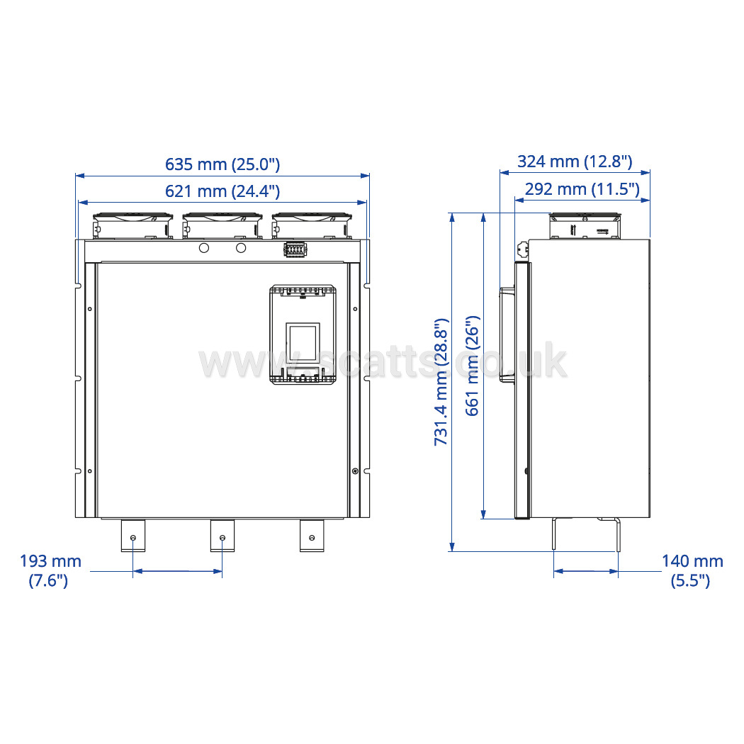 VMX-SGY-505-4-02 | MOTORTRONICS | SYNERGY SOFT START 630KW 1080A