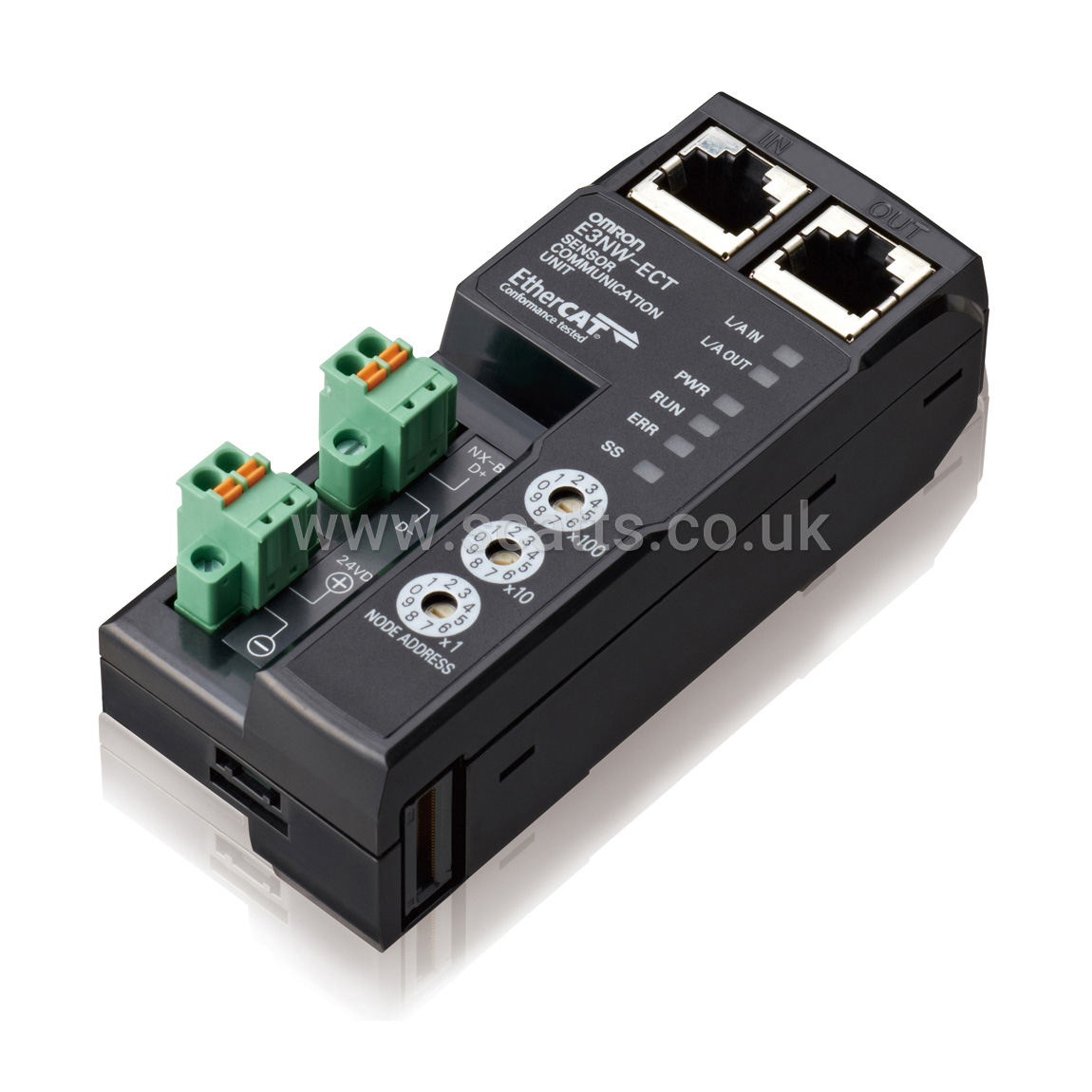 E3nw Ect Omron 375785 E3nw7001c Ethercat Sensor Comms Unit