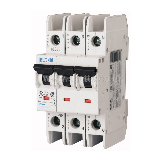 FAZ-D15/3-NA | EATON MOELLER ELECTRIC | 102269 | 15KA UL TP MCB 15 AMP ...