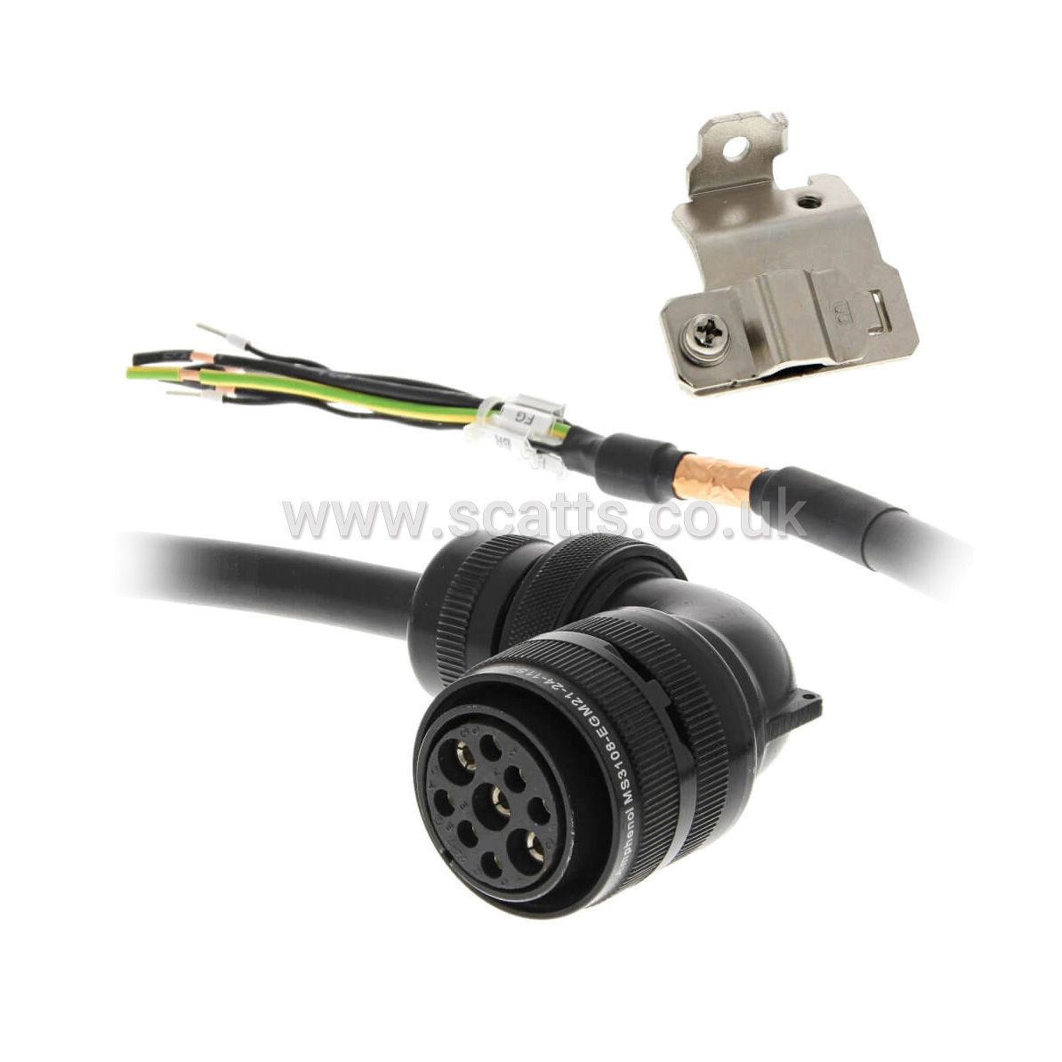 R88A-CA1E020BF-E | OMRON | 670662 / AA045328M | 1S POWER+BRAKE CABLE-20M