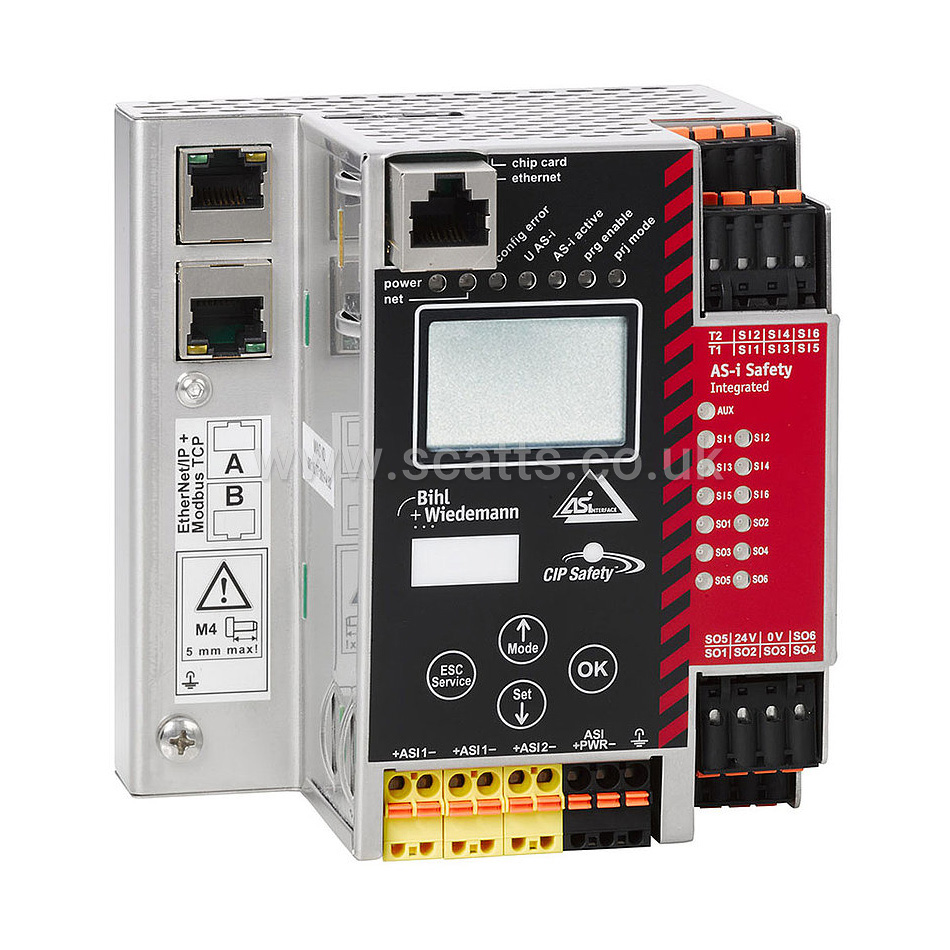BWU2742 | BIHL & WIEDEMANN | CIP SAFETY GATEWAY+INT.MONITOR