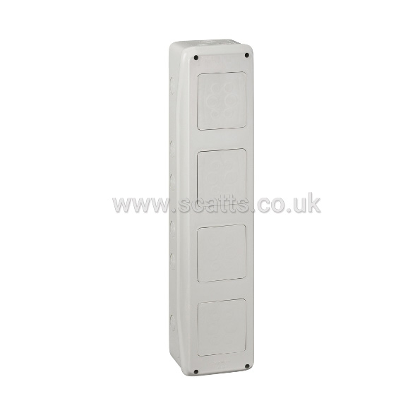 13994 | SCHNEIDER MERLIN GERIN | KAEDRA ENCLOSURE 4 OUTLETS