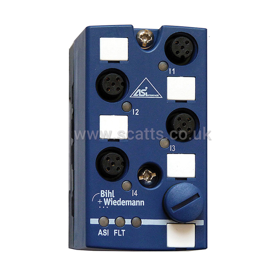 BWU3682 | BIHL & WIEDEMANN | 4DI IP67 M12 MODULE