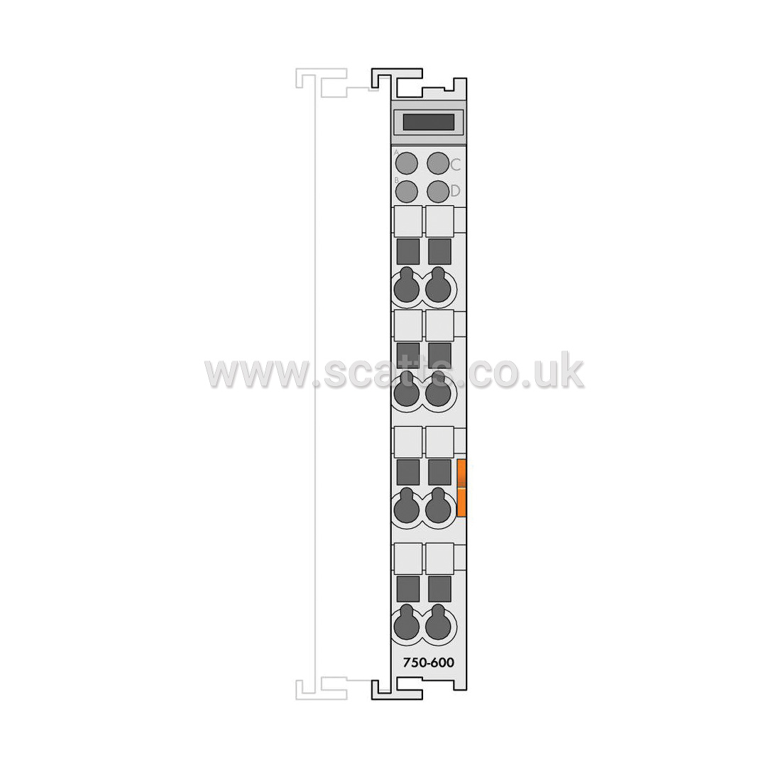 750-600/025-000 | WAGO | END TERMINAL XTR SERIES