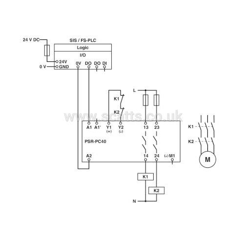 2700589 | PHOENIX CONTACT | PSR-PC40-2NO 1DO-24DC-SP | SIL3 COUPLING ...