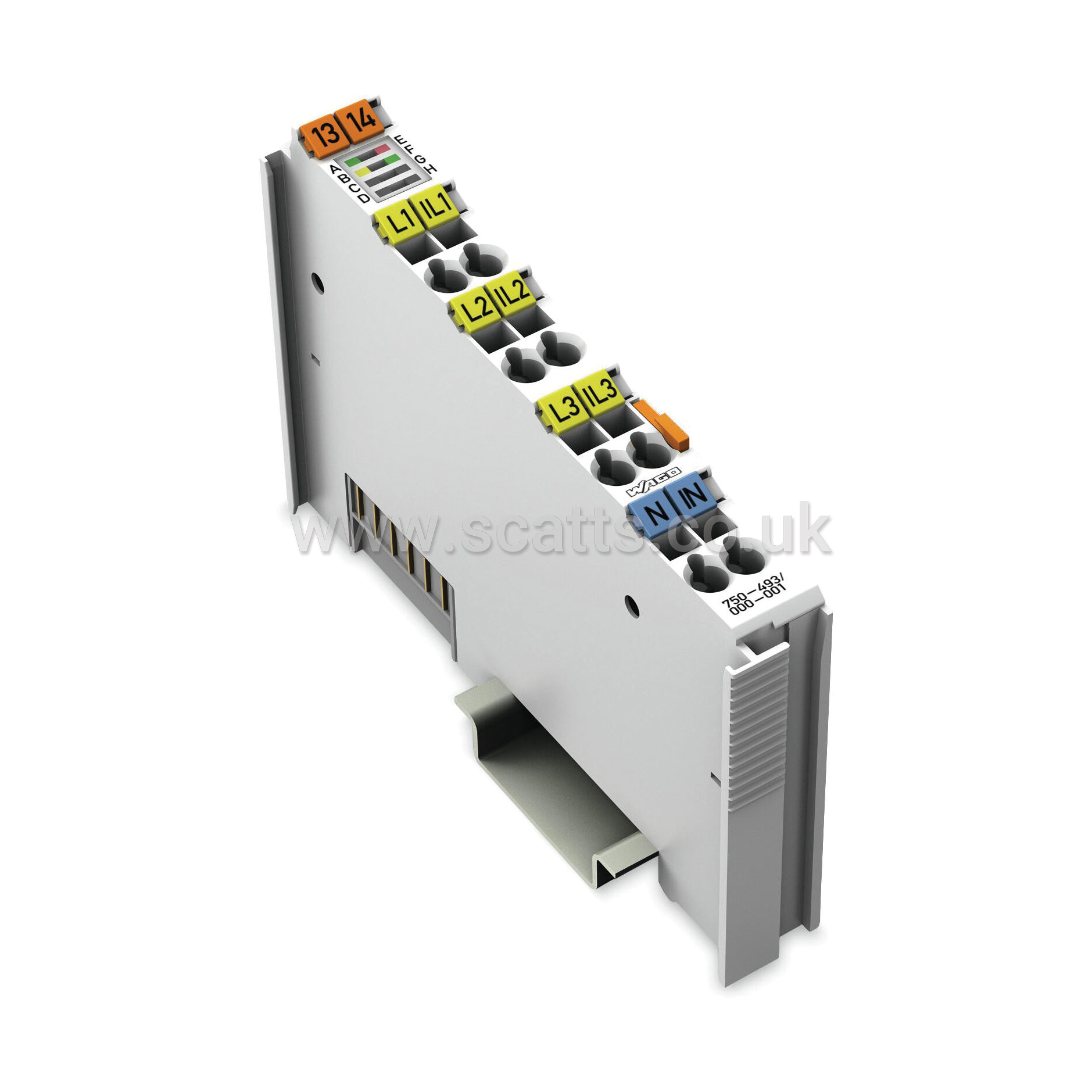 750-493/000-001 | WAGO | 3PH POWER MEASUREMENT MODULE