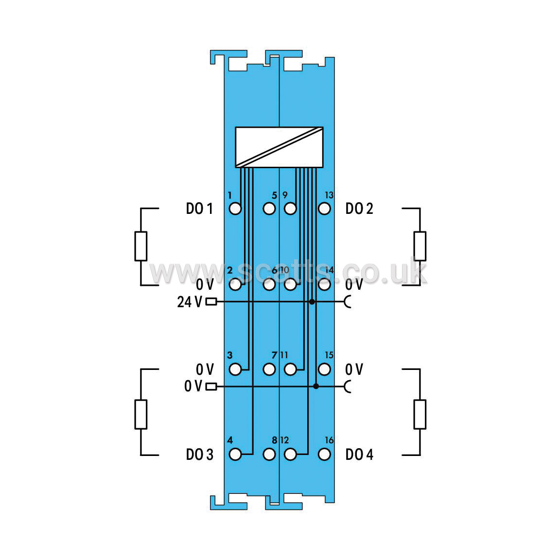 750-539 | WAGO | 4 CH 24VDC O/P VALVE IS