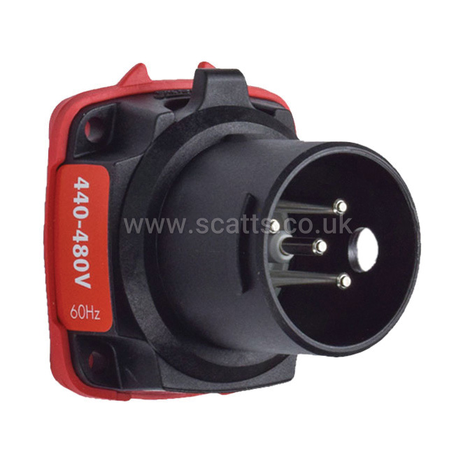 22-18043 | MARECHAL | DXN1 DECONTACTOR, MALE INLET, SIZE A, 480 V, 60 ...