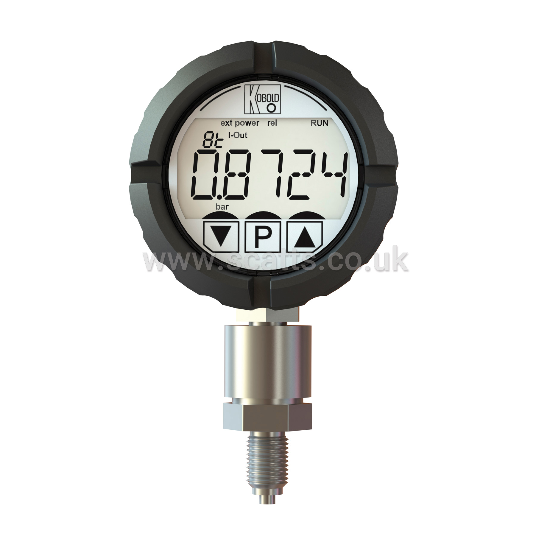 MAN-SC-10-G2-C5-000 | KOBOLD INSTRUMENTS | MAN PRESSURE GAUGE 0 TO 400 ...