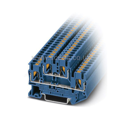 3210570 | PHOENIX CONTACT | PTTB 2,5 BU | PTTB2,5 BLUE TWIN PUSH IN(50)