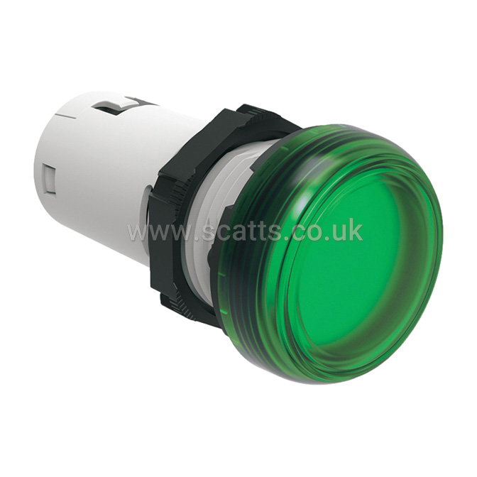 LPMLB3 | LOVATO ELECTRIC LTD | MONOBLOCK GREEN LED PILOT LIGHT 24VAC/DC