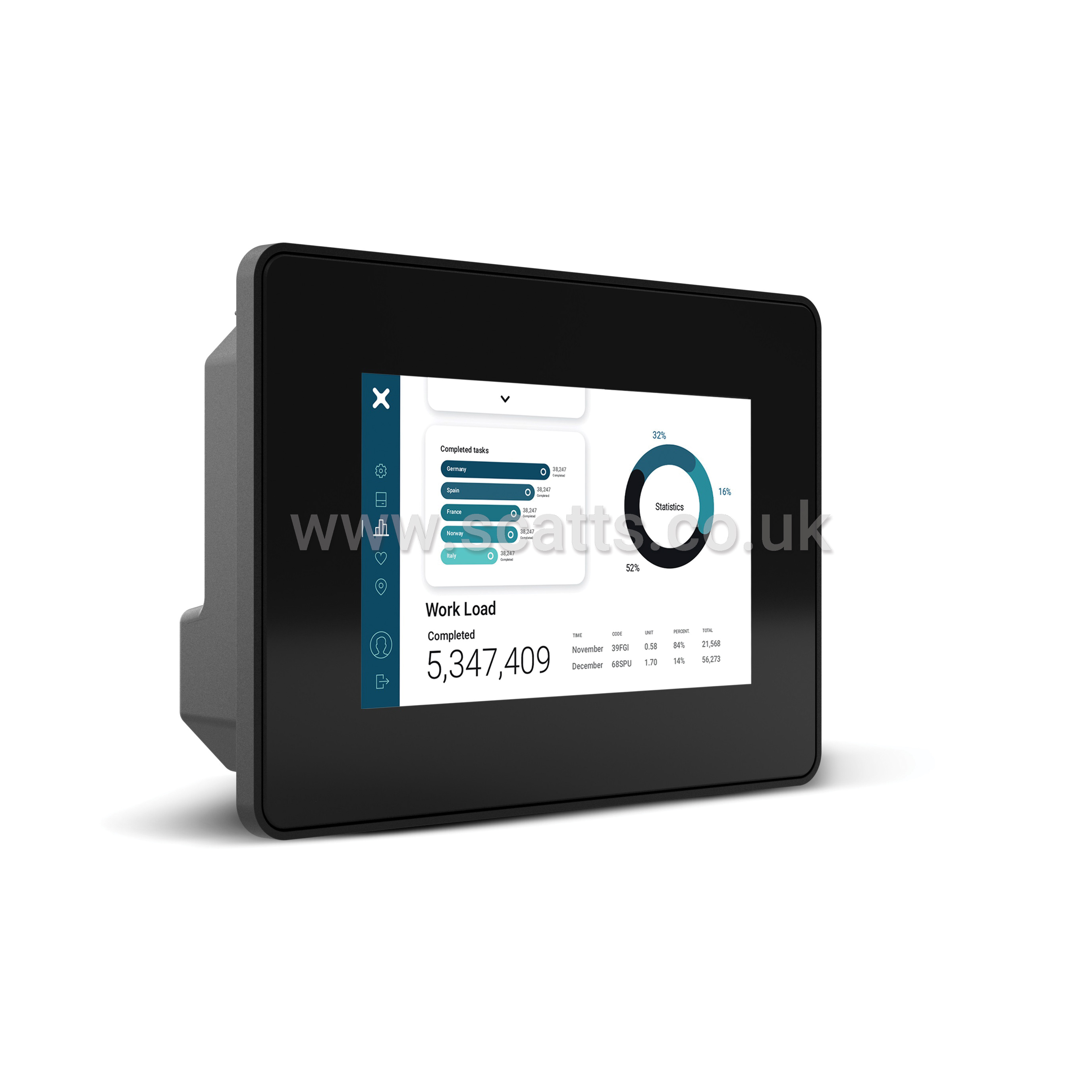 XA5U5P1 | EXOR INTERNATIONAL | +XA5U5P1 | EXTREME SERIES, 32 BIT HMI ...