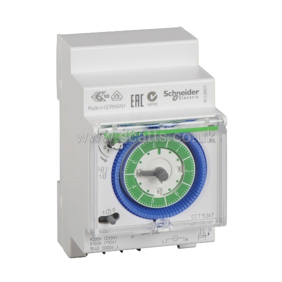 CCT15367 | SCHNEIDER MERLIN GERIN | CCT15367 | IH 7d 1C Res 54mm Mech Timer