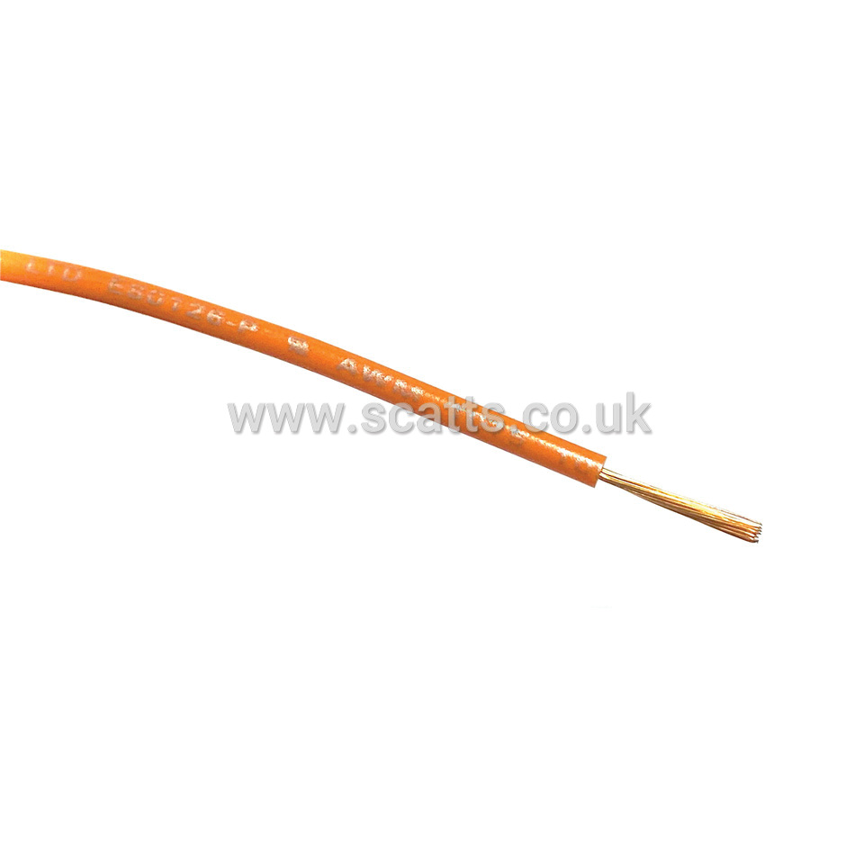TRI/1.0ORA/2000M | CLYNDER | TRI-RATED CABLE, 1.0 MM², SINGLE CORE, BS ...