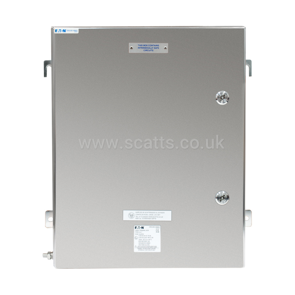 ECXS5040201/20P-IS | CROUSE HINDS | SERIES XLH, EXE INSTRUMENT JUNCTION BOX - 316L STAINLESS ...