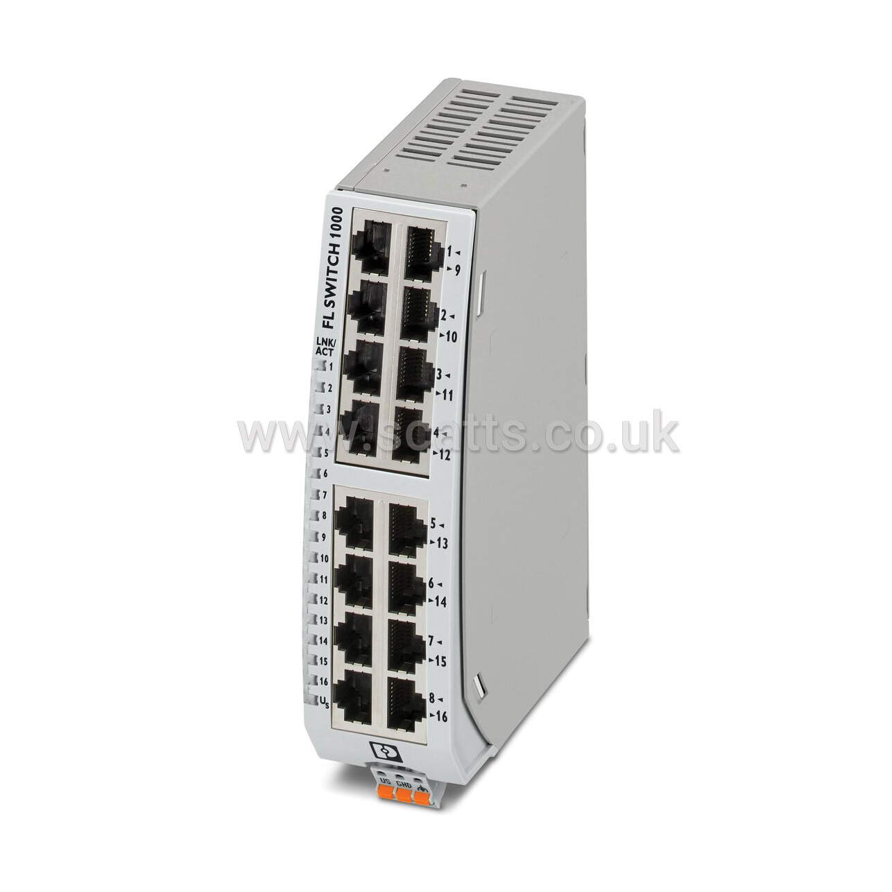 1085219 | PHOENIX CONTACT | FL SWITCH 1116N | 16 PORT UNMANAGED SWITCH ...
