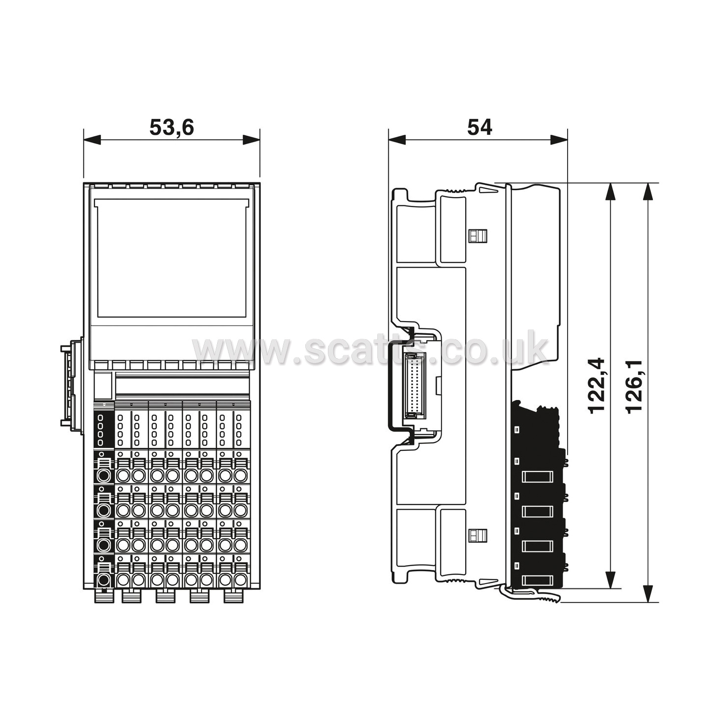 2701559 | PHOENIX CONTACT | AXL F PSDI8/4 1F | AXIOLINE PROFISAFE DI8/4