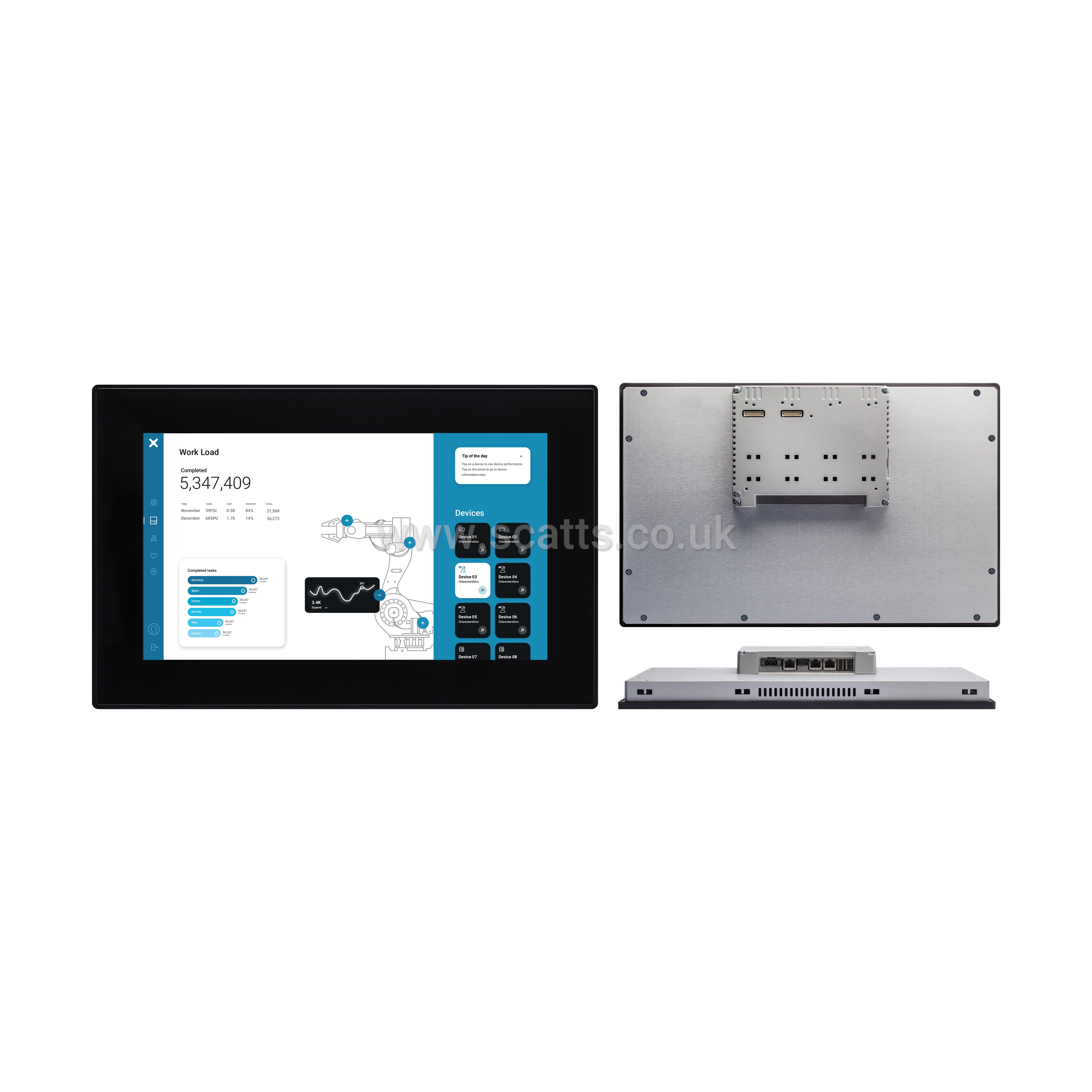 EX715M-U5P1 | EXOR INTERNATIONAL | +EX715MU5P1 | EX700M SERIES, 64 BIT ...