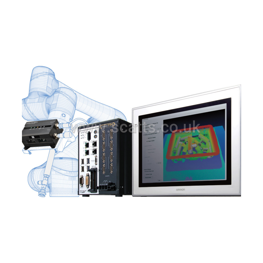 FH-SMDA-GS050B | OMRON | 701170 / FH 0105G | FH 3D CAMERA FOV 400X300X200MM