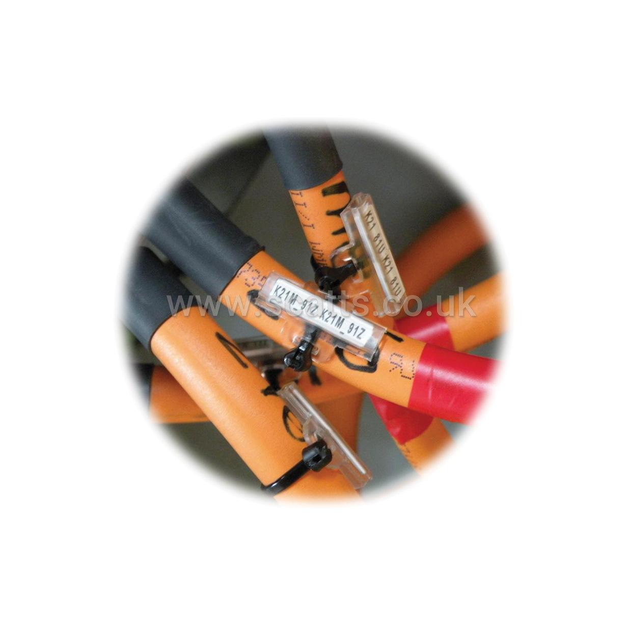 PMF-ET 63070/PK | CEMBRE | PMF-ET 63070 | 30mm Clear PVC Tie ON FOR MG ...