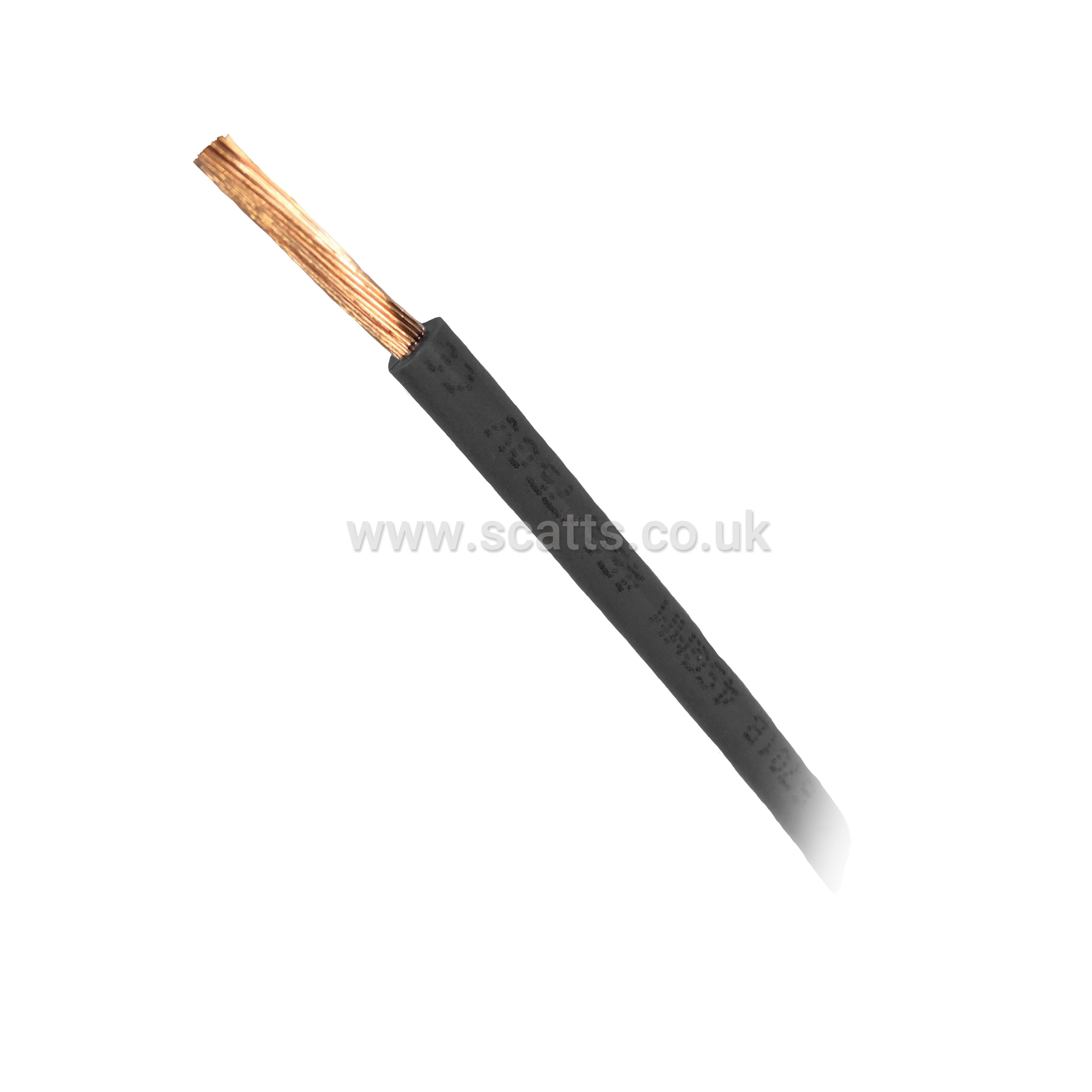 2491B/0.5BLK/100M/R | CLYNDER | LOW SMOKE ZERO HALOGEN (LSZH) CABLE, 0. ...