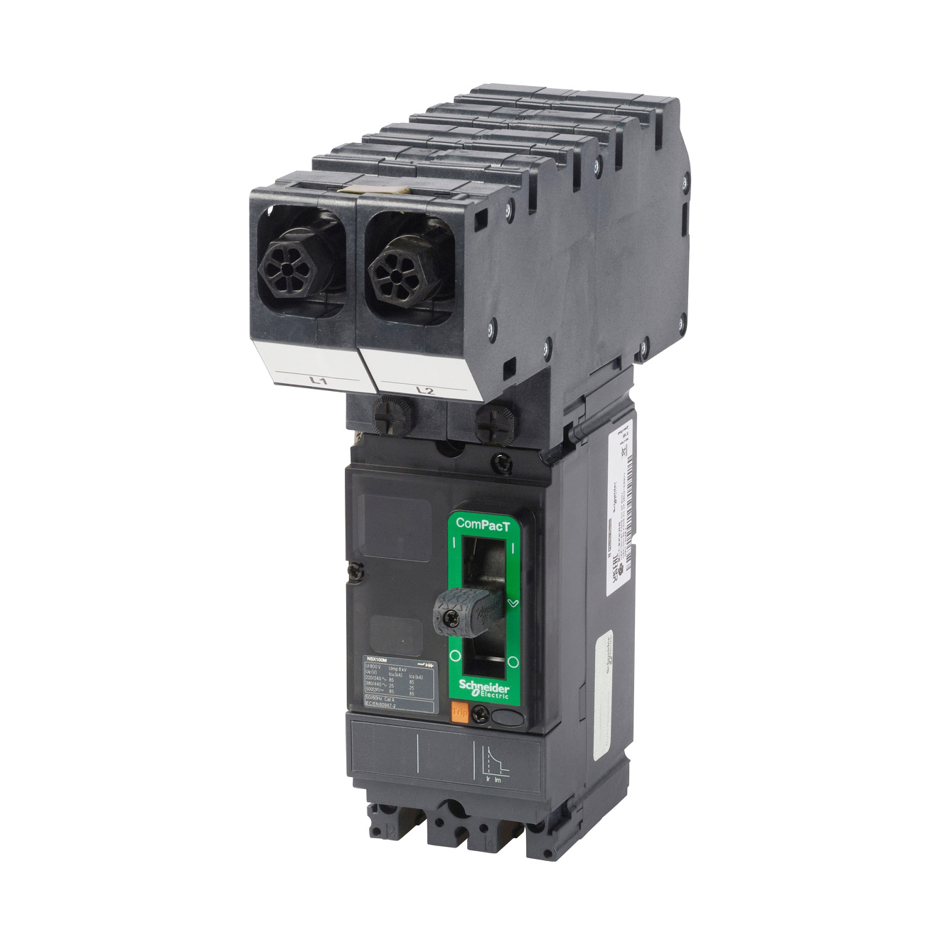 PP40252L2N | SCHNEIDER MERLIN GERIN | 25A DOUBLE POLE PANEL BOARD MCCB L2/N