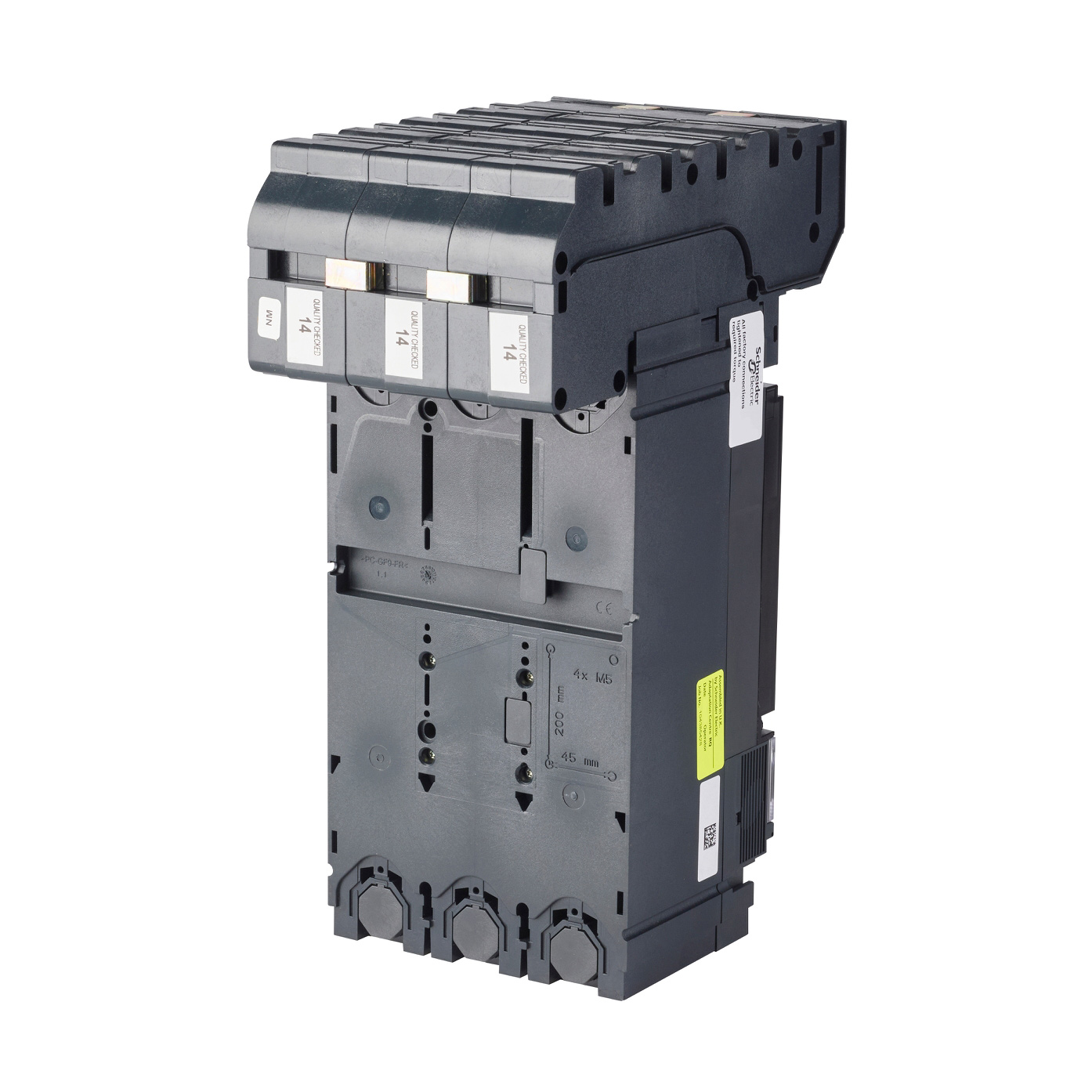 PP44003X | SCHNEIDER MERLIN GERIN | 400A TRIPLE POLE PANEL BOARD MCCB