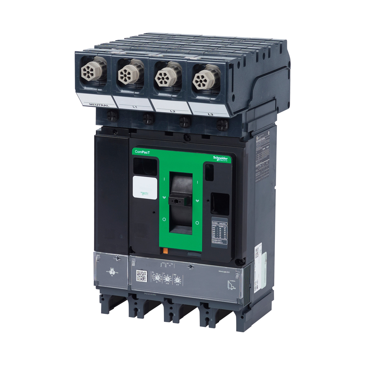 PP44004X | SCHNEIDER MERLIN GERIN | 400A 4P PANEL BOARD MCCB