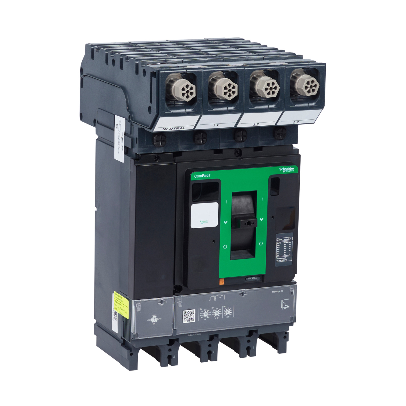 PP44004X | SCHNEIDER MERLIN GERIN | 400A 4P PANEL BOARD MCCB