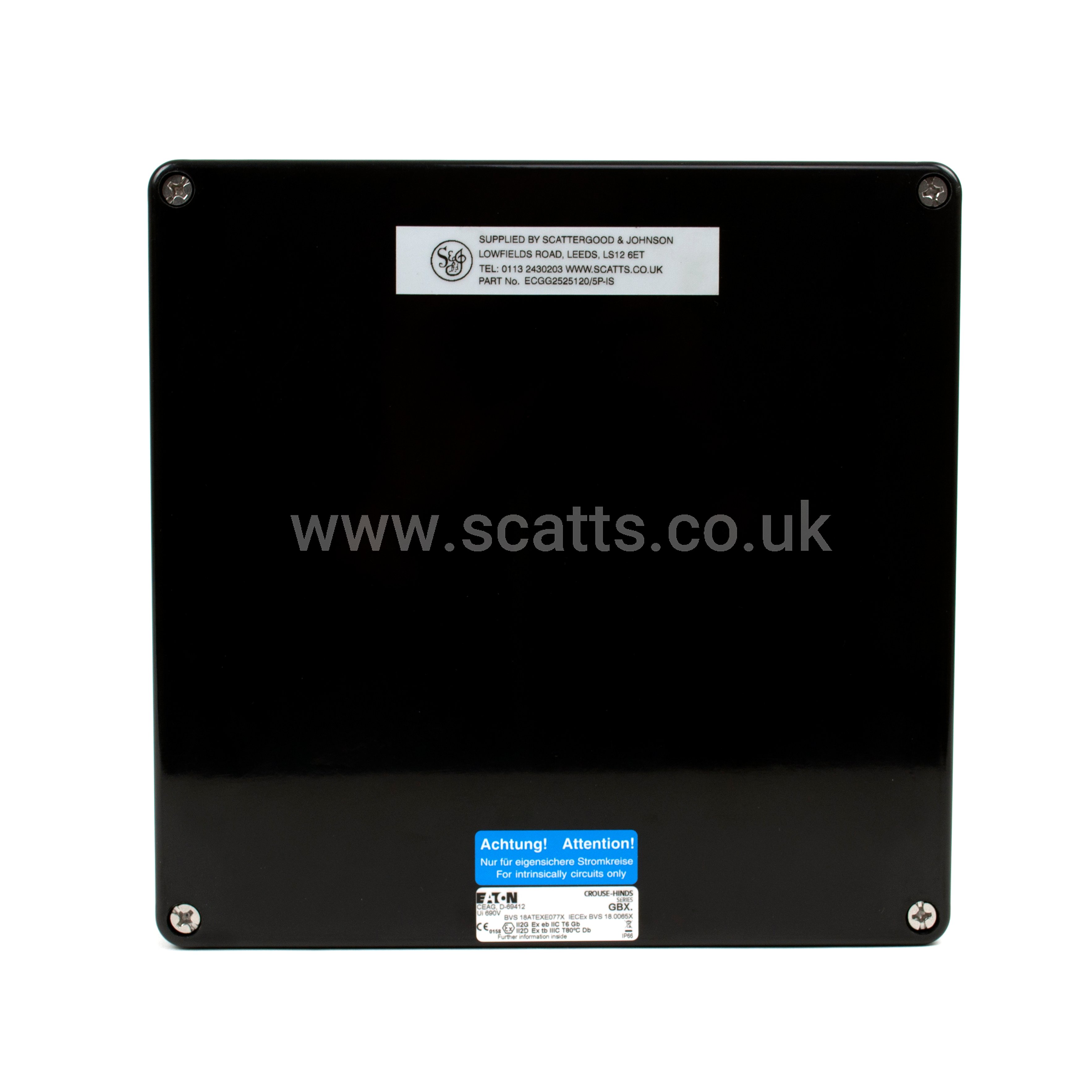 Scattergood & Johnson Ltd | ATEX Junction Boxes - ATEX Junction ...