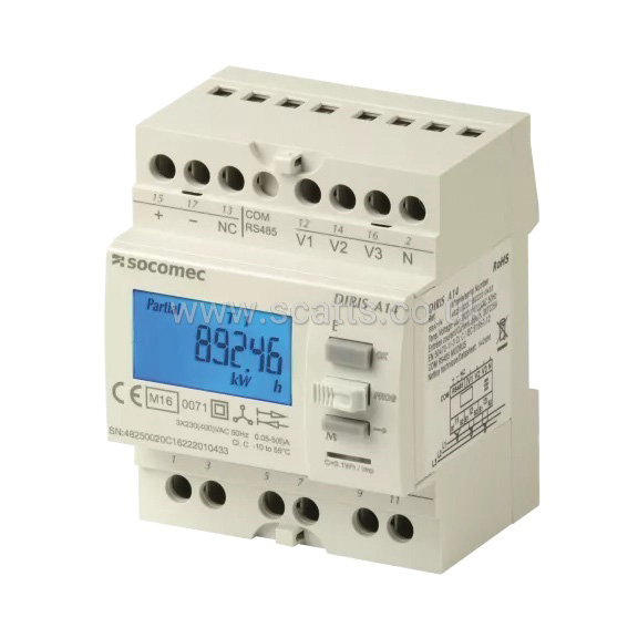 48250020 | SOCOMEC | DIRIS A14 MID METER (DIN RAIL)