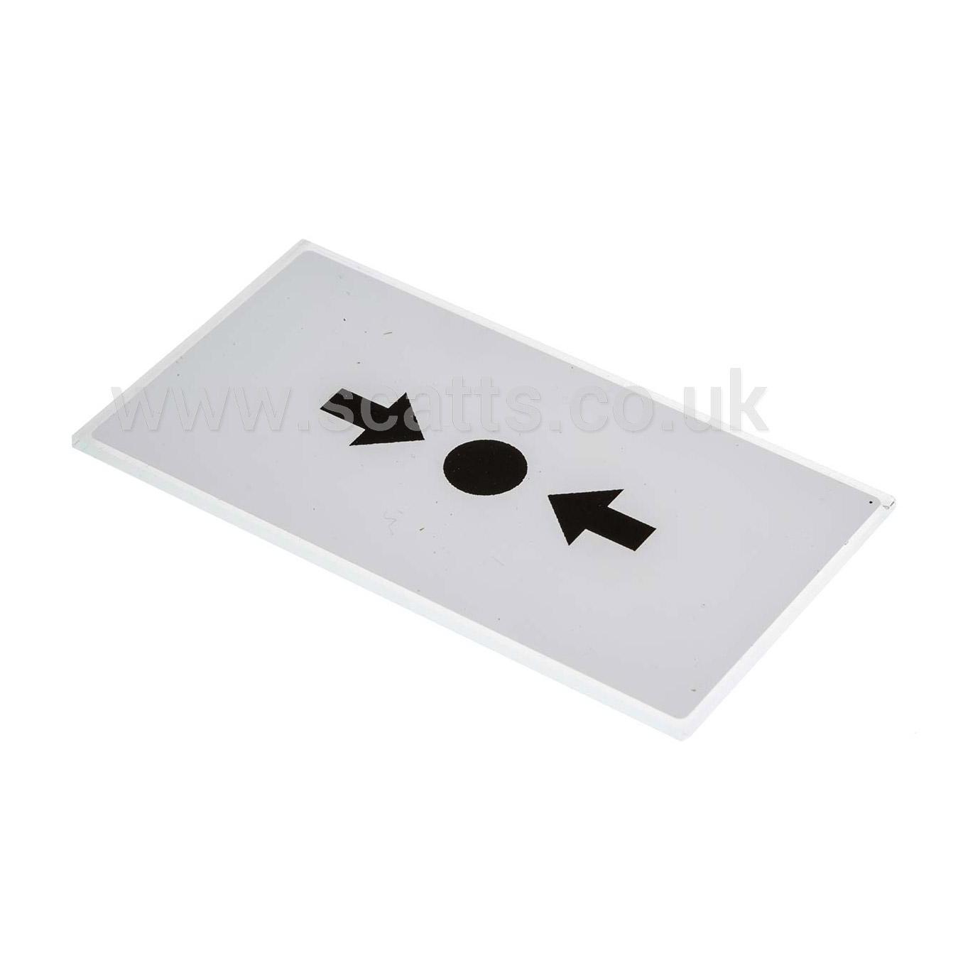 SP70-0001/PK50 | E2S | CALL POINT SPARE GLASS-50 PACK