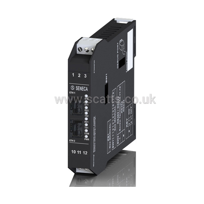 Z-KEY-2ETH | SENECA | INDUSTRIAL GATEWAY 2X RTU/TCP