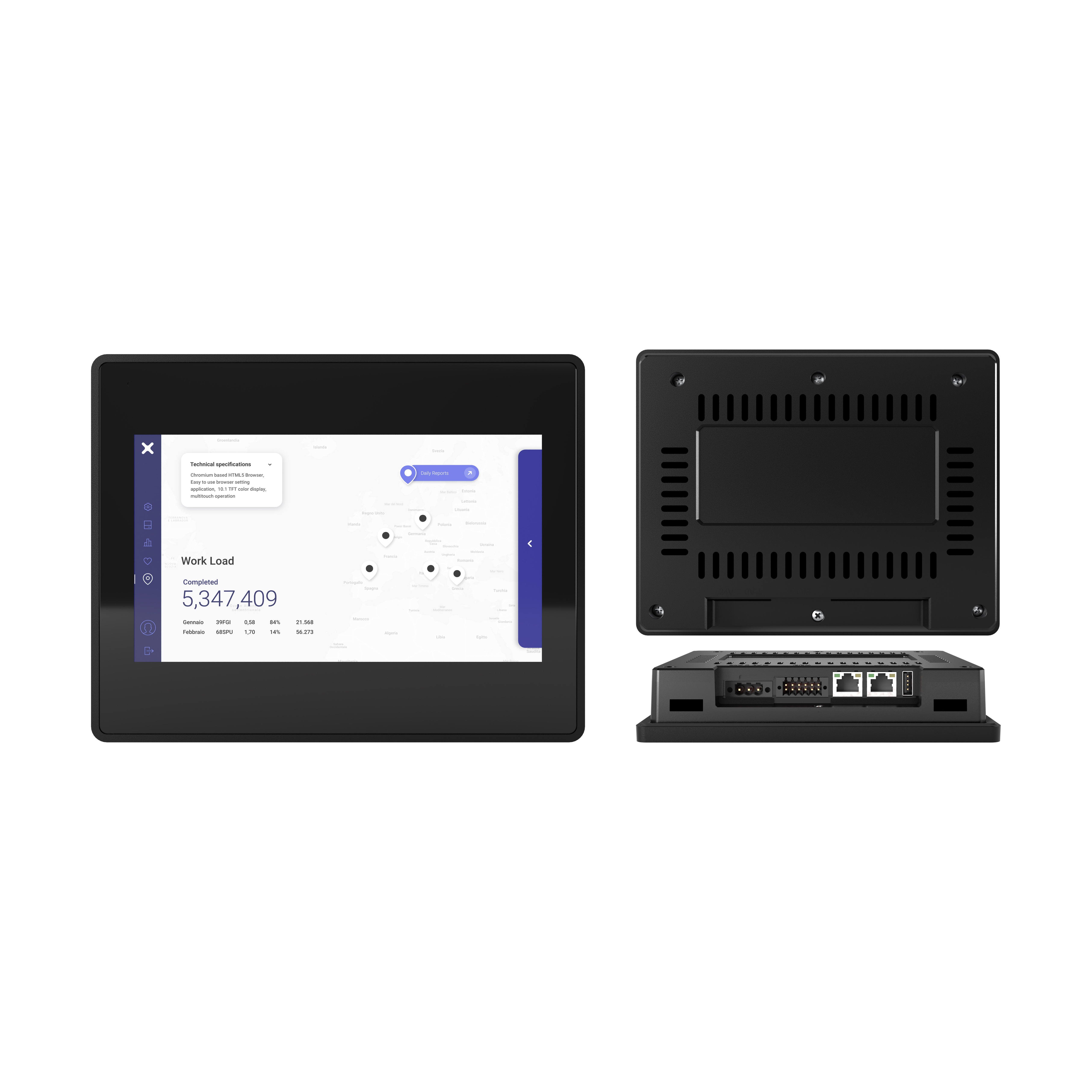 EX207 | EXOR INTERNATIONAL | +EX207U501 | EX200 SERIES, 64 BIT HMI ...