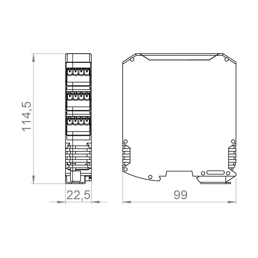 BWU2800 | BIHL & WIEDEMANN | 8DI/8DO IP20 AS-I MODULE