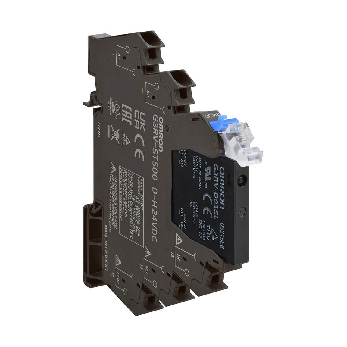 G3RV-ST700-D/DC012 | OMRON | 708575 / G3RV5247H | 6MM SSR RELAY & BASE (SCREW) 12DC