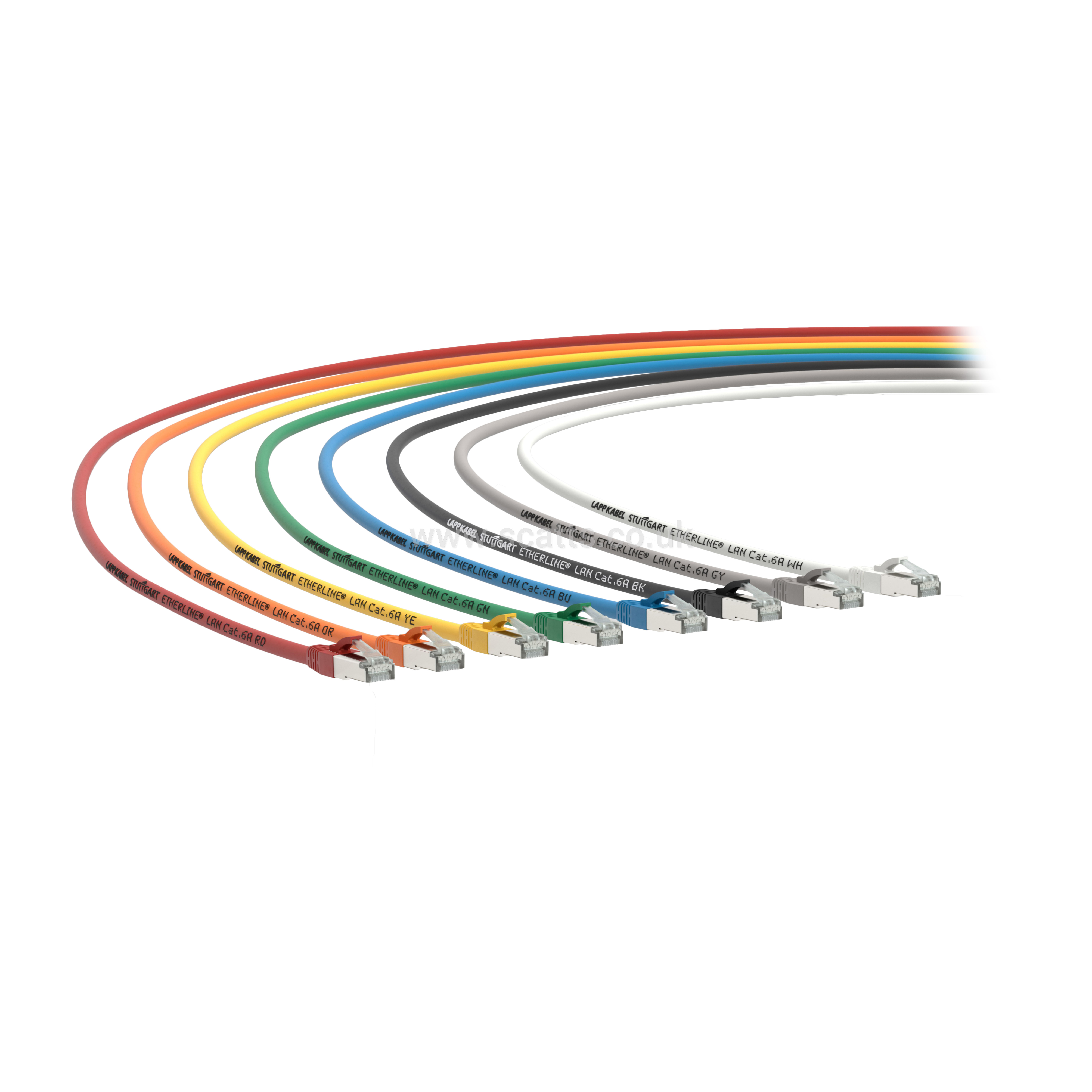 0.25M/24441346/GREEN | LAPP | 24441346 | RJ45 CAT6A LSZH SHIELDED PATCHCORD