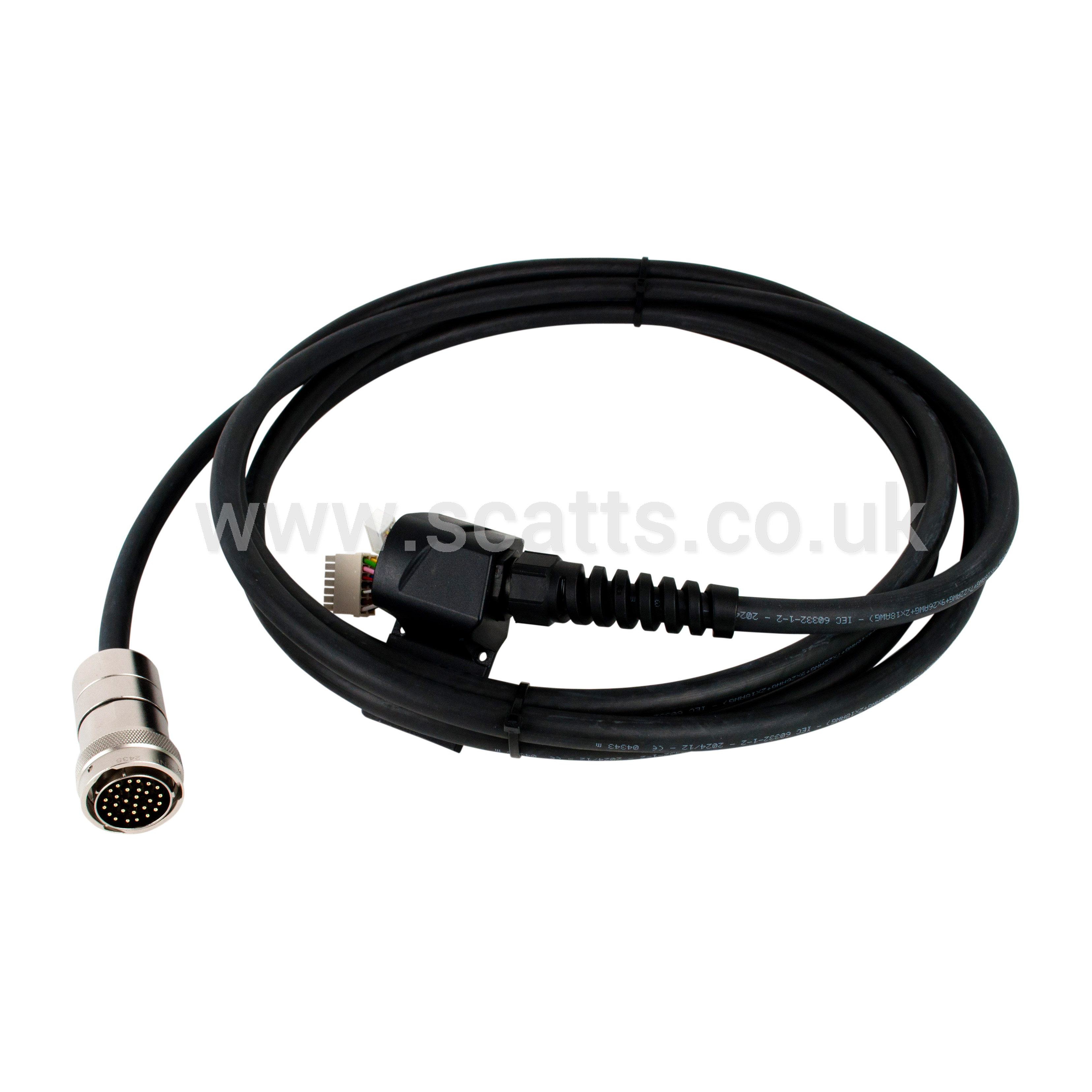 CABLE CONN.CIRC.10M | EXOR INTERNATIONAL | +XCWYE1001 / 10500540YE-0002 ...