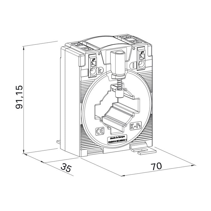 855-401/400-501 | WAGO | PLUG IN CT 400:1A
